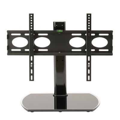 TTAP Tabletop Pedestal TV and Monitor Stand PED64S Swivel and Height ...