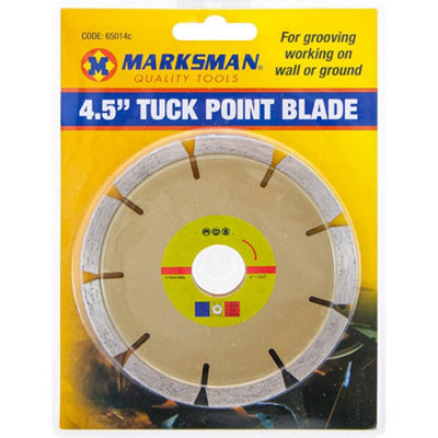 Tuck Point Blade Grooving Angle Grinder Diamond Disc Cutting 4.5 Inches