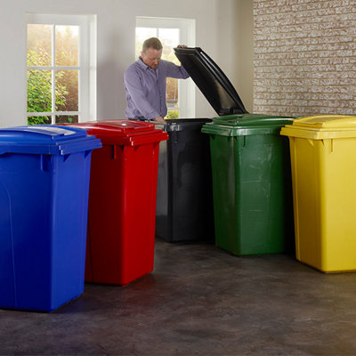 TUFF 360 Litre Wheeled Bin - Blue