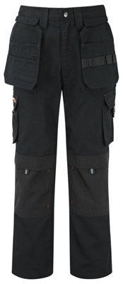 Tuffstuff Extreme Trade Work Trousers Black - 36R