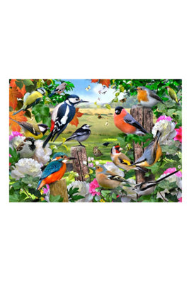 Tuftop Medium Textured Worktop Saver British Birds 40 x 30cm