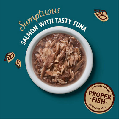 Tuna & Salmon Shredded Fillets Tin 70g (Pack of 24)