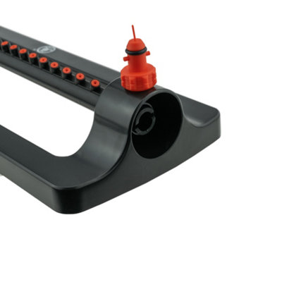 Turbo jet Adjustable and Oscillating Garden Watering Lawn Bar Sprinkler