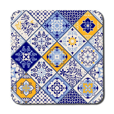 Turkish style. Azulejos tiles (Coaster) / Default Title | DIY at B&Q