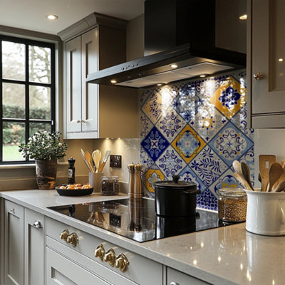 Turkish Style Azulejos Tiles Splash Back designer style