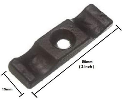 TURNBUTTON BLACK 50MM LARGE BLACK TURN BUTTON LATCH THUMB CATCHE SHED ...