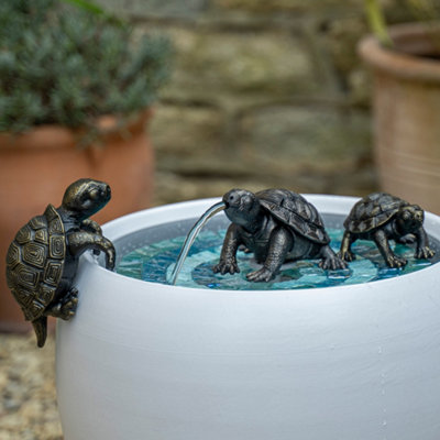 Turtle Family Set - A Hydria Life Fountain Accessory