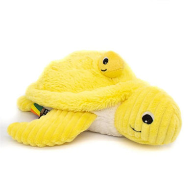 Turtle Plush Soft Cuddly Toy Sauvenou Mum & Baby Yellow Animal Plushie ...