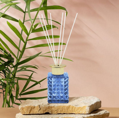 Tuscan Leather Glass Bottle Diffuser 120ml