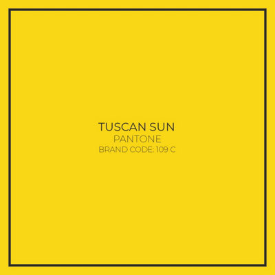 Tuscan Sun Yellow Toughened Glass Kitchen Splashback - 800mm x 700mm