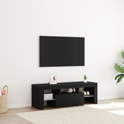 TV Cabinet Black 120 x 35 x 40 cm Engineered wood