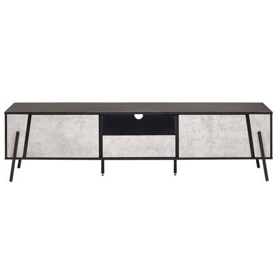 TV Stand BLACKPOOL Grey Concrete Effect