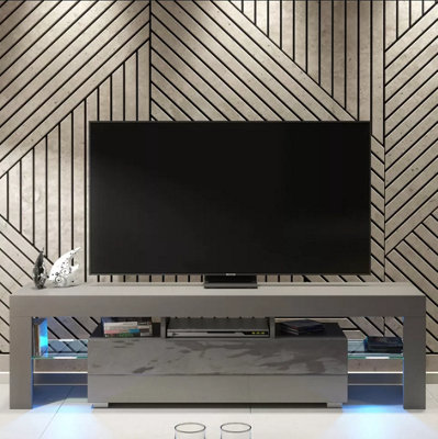 TV Unit 160cm Sideboard Cabinet Cupboard TV Stand Living Room High ...