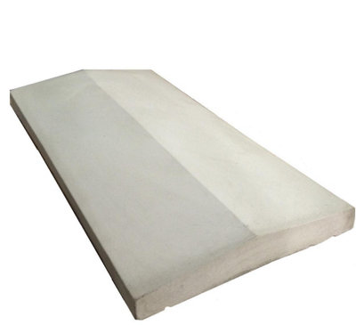 Twice Weathered Concrete Coping Stone - 300x600 - Pallet of 32