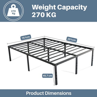 Twin, Double, King & Super King Metal Bed Frames Modern, Stylish ...