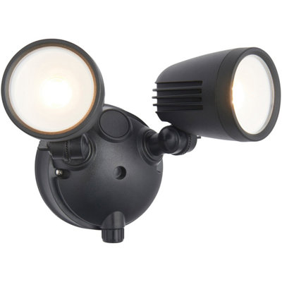 Twin Light Outdoor Adjustable Spot Light - 2 x 10W CCT LED Module ...