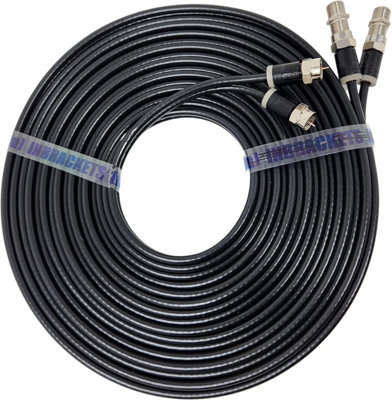 Twin Satellite Shotgun Coax Cable Extension Kit with Pre Fitted ...