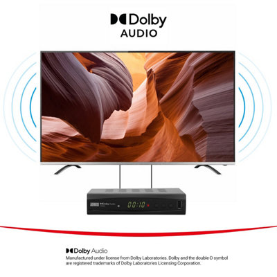 Twin Tuner PVR Freeview HD Set Top Box- Record 2 Channels ...