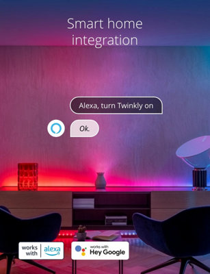 Twinkly Dots App-Controlled Flexible LED Light String 60 RGB (16 ...