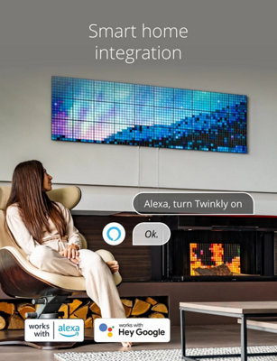 Twinkly Smart Squares Extensions Pack App-controlled LED Panels with 64 ...