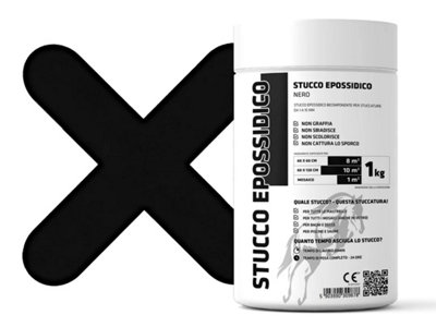 Two-component epoxy joint filler - Black -1kg