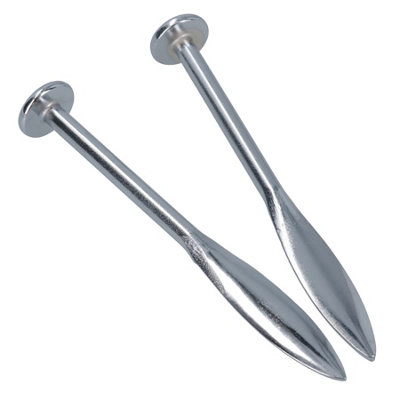 Two Footprint Line Pins and Four Braided Nylon Chalk Line Size A 18m