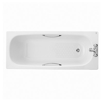 Twyford Celtic 1500mm 2 Tap Bath With Grips