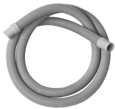 Tycner 120/400cm Flexible Outlet Pipe Outflow Hose Drainpipe Washing ...