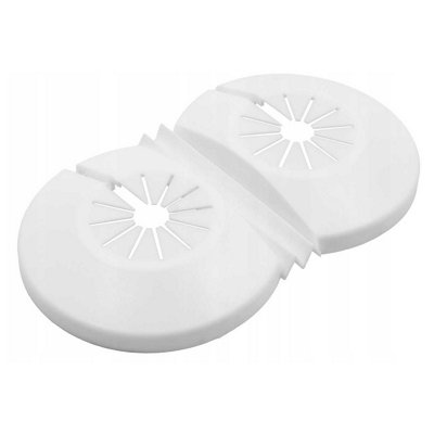 Tycner Twin Double Universal 8-22mm White Radiator Plastic Water Pipe ...