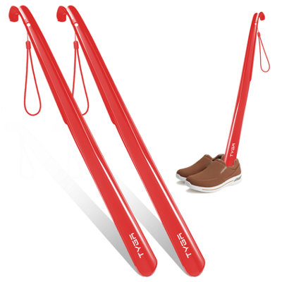 TYGA Shoe Horn Extra Long Handled 23 inches, 58cm, Comfortable ...