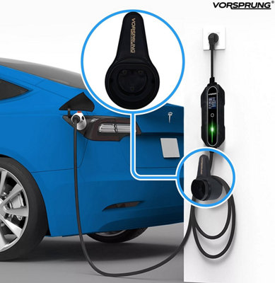 Type 2 EV Charging Cable Wall Mounted Organiser Holder - EV Charging ...