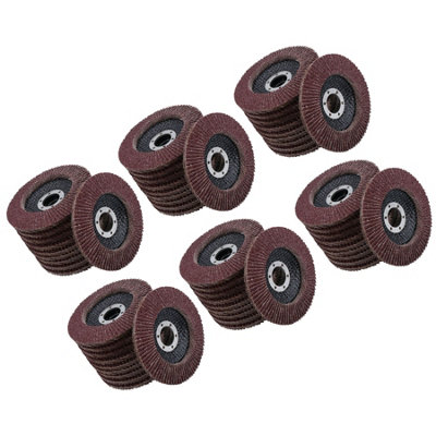 TYPE 29 PREMIUM FLAP GRINDING SANDING DISCS 80 FLAPS 40 GRIT COARSE ...