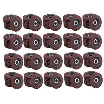 Type 29 Premium Flap Grinding Sanding Discs 80 Flaps 80 Grit Medium ...