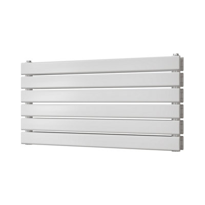 Typhoon Axis White Horizontal Radiator H408mm x W800mm Double Panel
