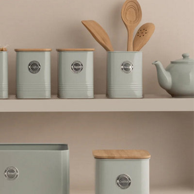 Typhoon Living Squircle Utensil Pot 1.3 Litre & Cookie Storage 2.7 ...