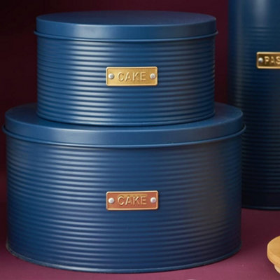 Typhoon Otto Set of 2 Cake Tins - Navy