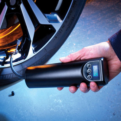 Tyre Titan Compact Air Compressor - Portable 150psi Pump with LED ...