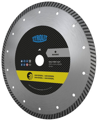 TYROLIT 350mm x 20mm DCU-Fast Cut Diamond Blade - General Purpose