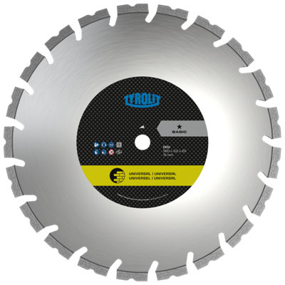 TYROLIT 400mm x 25.4mm DCU-BASIC Diamond Blade - General Purpose