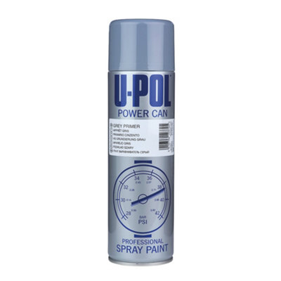 U-Pol High Build Primer Grey Power CanProfessional 500ml