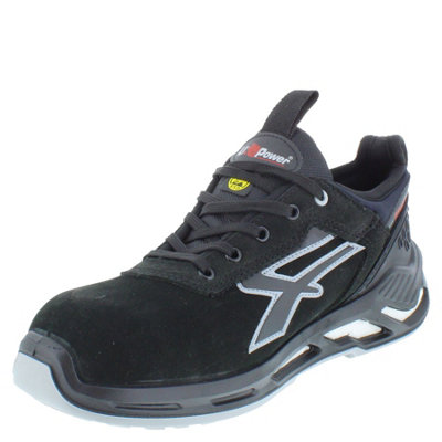 U-Power Rush ESD Lace-Up Suede Safety Trainers