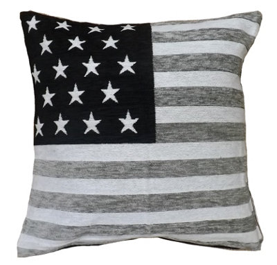 U.S.A Flag Cushion Cover (43X43 cm) | DIY at B&Q