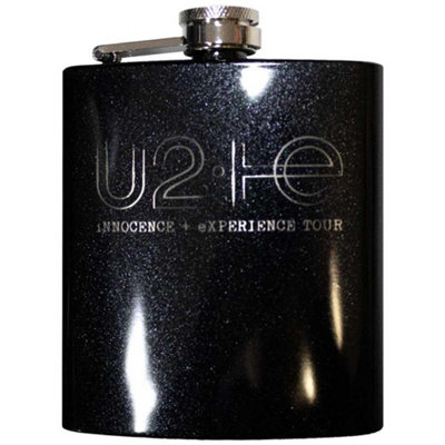 U2 Logo Hip Flask Black (One Size)