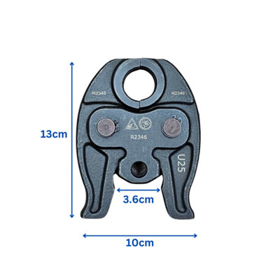 U25 U Profile Jaw For Electric Pressing Crimping Pliers PSW ...
