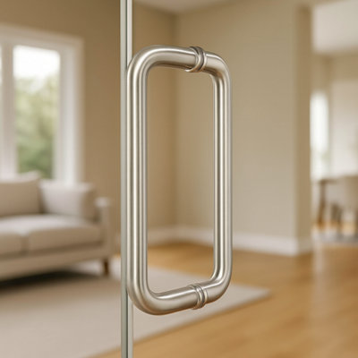 UAP D-Shaped Door Pull Handle - External - Commercial and Domestic ...