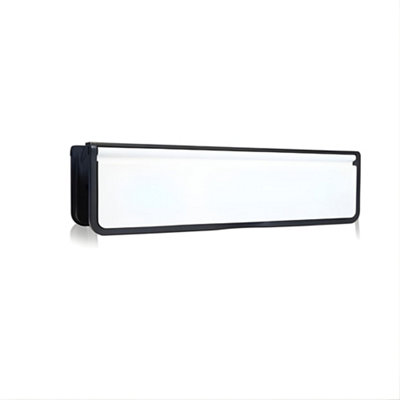UAP Doormaster 10" White Draught Proof Letterbox for uPVC Composite and ...