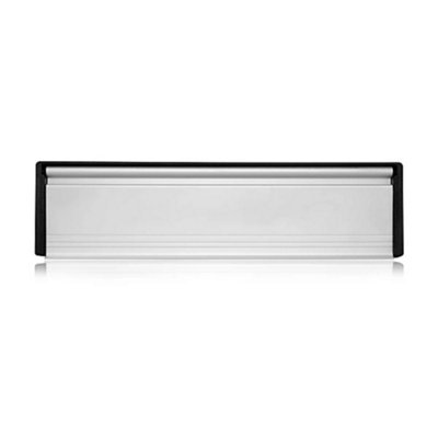 UAP Framemaster 12" Satin Silver Aluminium Draught Proof Letterbox for ...
