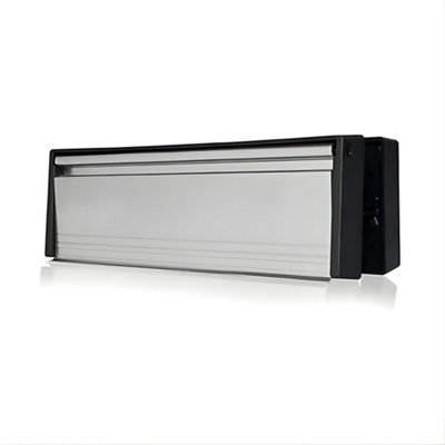 UAP Framemaster 12" Satin Silver Stainless Steel Letterplate- Internal ...