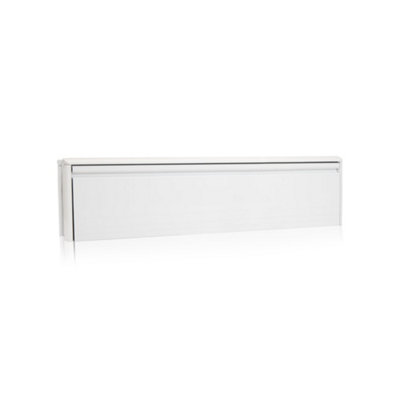 UAP Framemaster 12" White Amluminium Letterplate- Internal & External ...