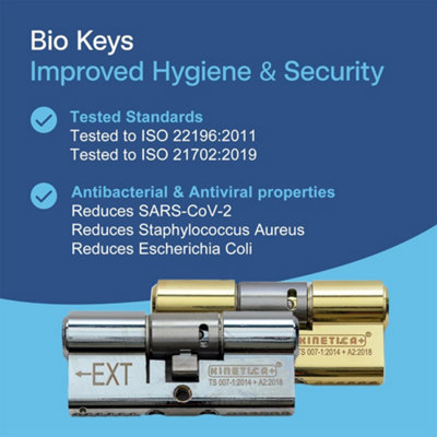 UAP High Security 3 Star Euro Cylinder (TS007), Door Barrel Lock - 3 ...